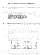 Download [PDF] 2008 UKMT UK JMO Solutions Junior Mathematical Olympiad ...