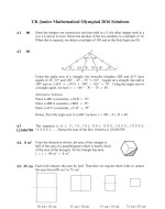 Download [PDF] 2016 UKMT UK JMO Solutions Junior Mathematical Olympiad ...