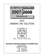 Download [PDF] 2007-2008 MOEMS Division E Problems with Solutions and ...