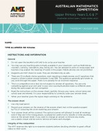 Download [PDF] 2019 AMC Upper Primary Years 5, 6 and 7 Questions ...