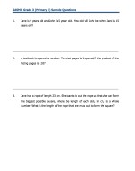 [PDF] SASMO Grade 3 (Primary 3) Sample Questions with Solutions 01 ...