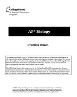 Download [PDF] 2008 AP Biology Practice Exam MCQ Multiple Choice ...
