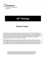 [PDF] 2008 AP Biology Practice Exam MCQ Multiple Choice Questions with ...