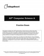 [PDF] 2014 AP Computer Science A Practice Exam MCQ Multiple Choice ...