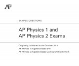 [PDF] 2014 AP Physics 1 Practice Exam and Notes MCQ Multiple Choice ...