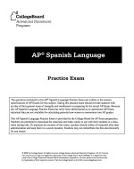 Download [PDF] 2008 AP Spanish Language Practice Exam MCQ Multiple ...