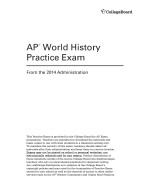 Download [PDF] 2014 AP World History Practice Exam MCQ Multiple Choice ...